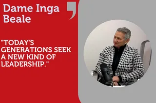 "Today's generations seek a new kind of leadership." In Conversation ...